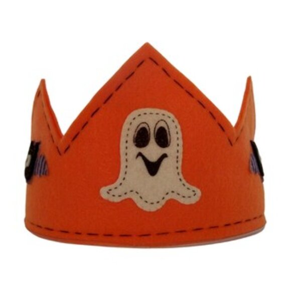 Cie-J | Accessories | Crown Birthday Crown Halloween Felt Crown Ghost ...